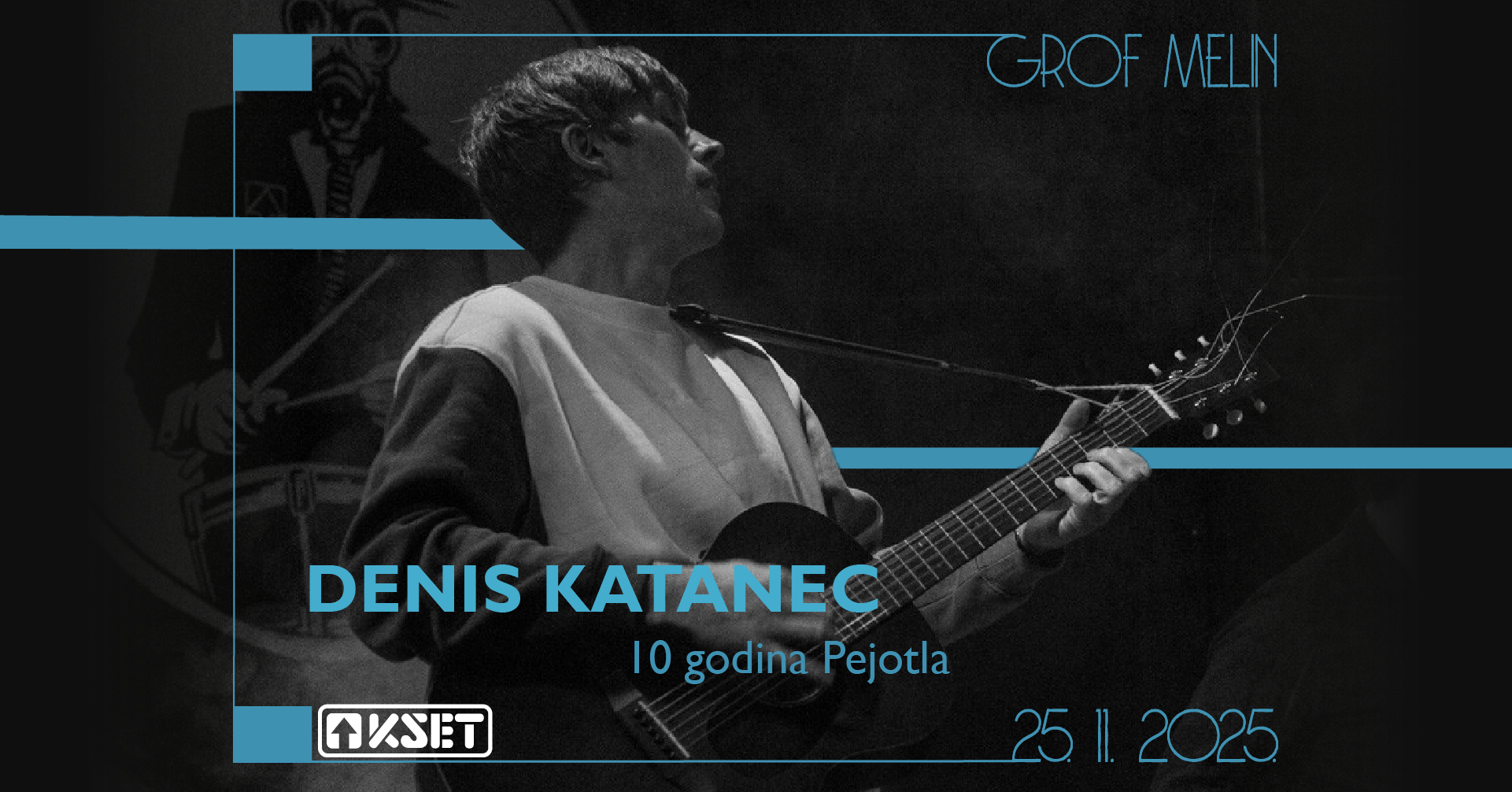 Denis Katanec akustičnim koncertom u Melinu slavi 10 godina albuma ...